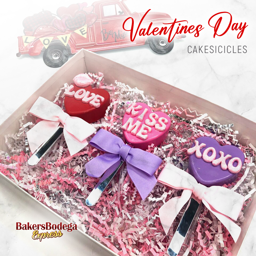 Heart Shaped Cakesicles – Bakers Express