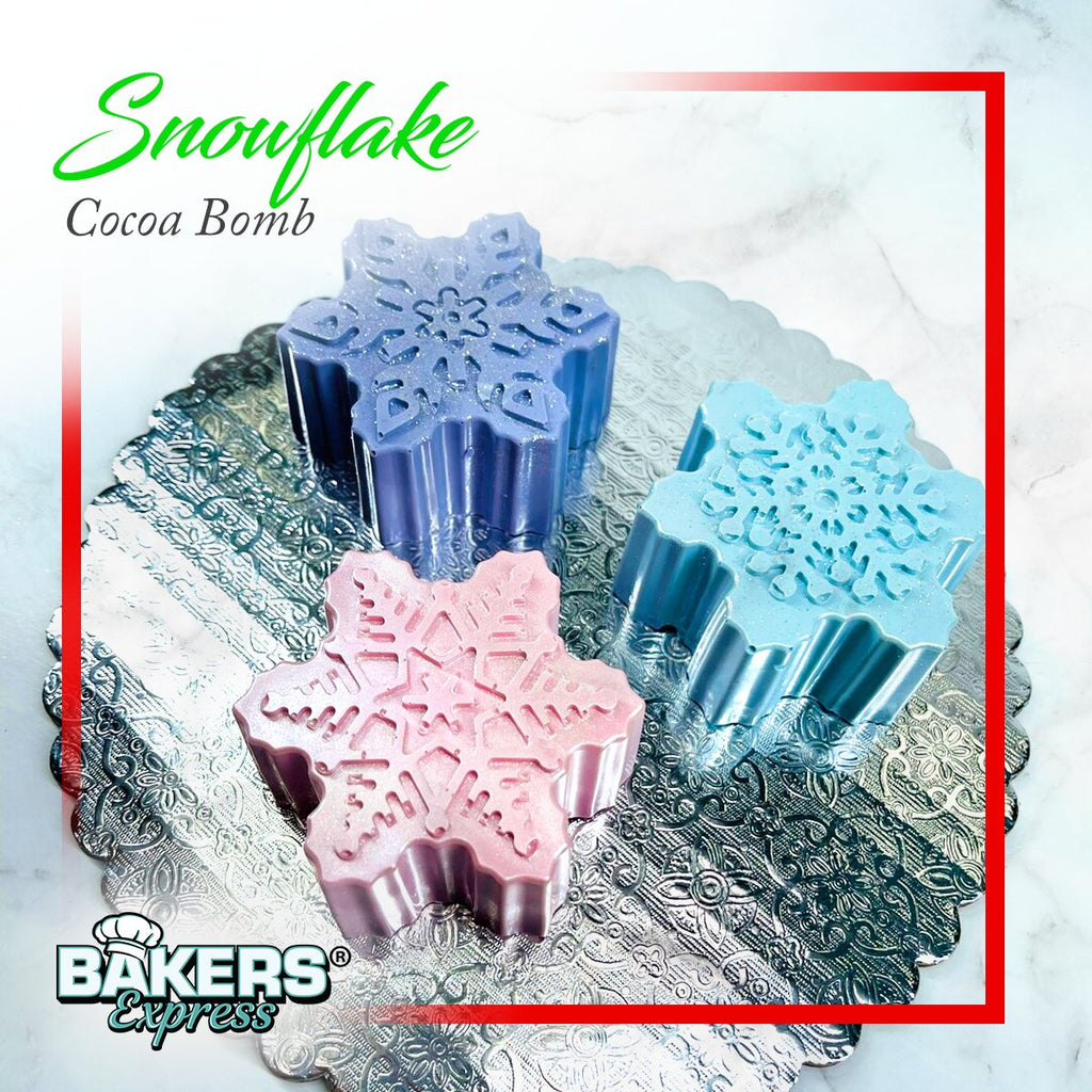 Snowflake Cocoa Bombs – Bakers Express