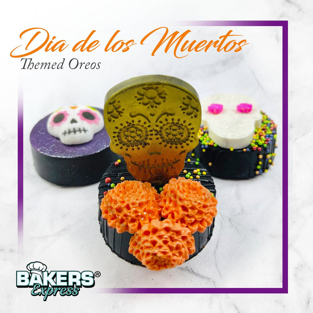Day Of The Dead Chocolate Covered Oreos – Bakers Express
