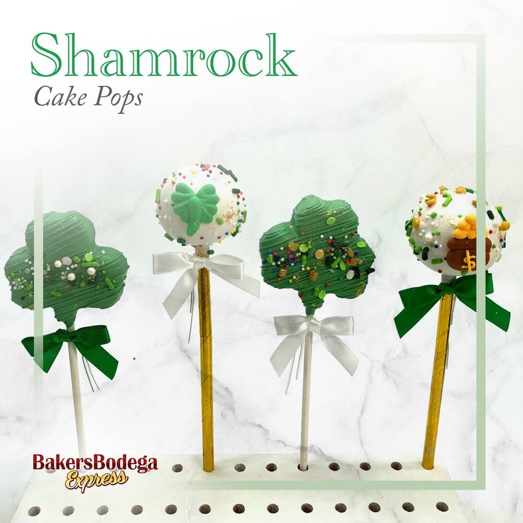 Shamrock Cake Pops – Bakers Express