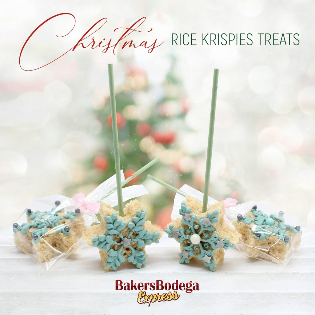 Snowflake Rice Krispies – Bakers Express