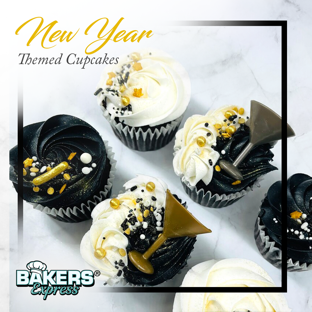 New Year Cupcakes – Bakers Express
