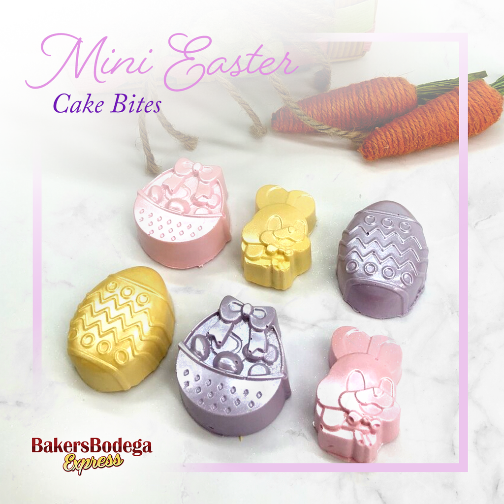 Mini Easter Cake Bits – Bakers Express