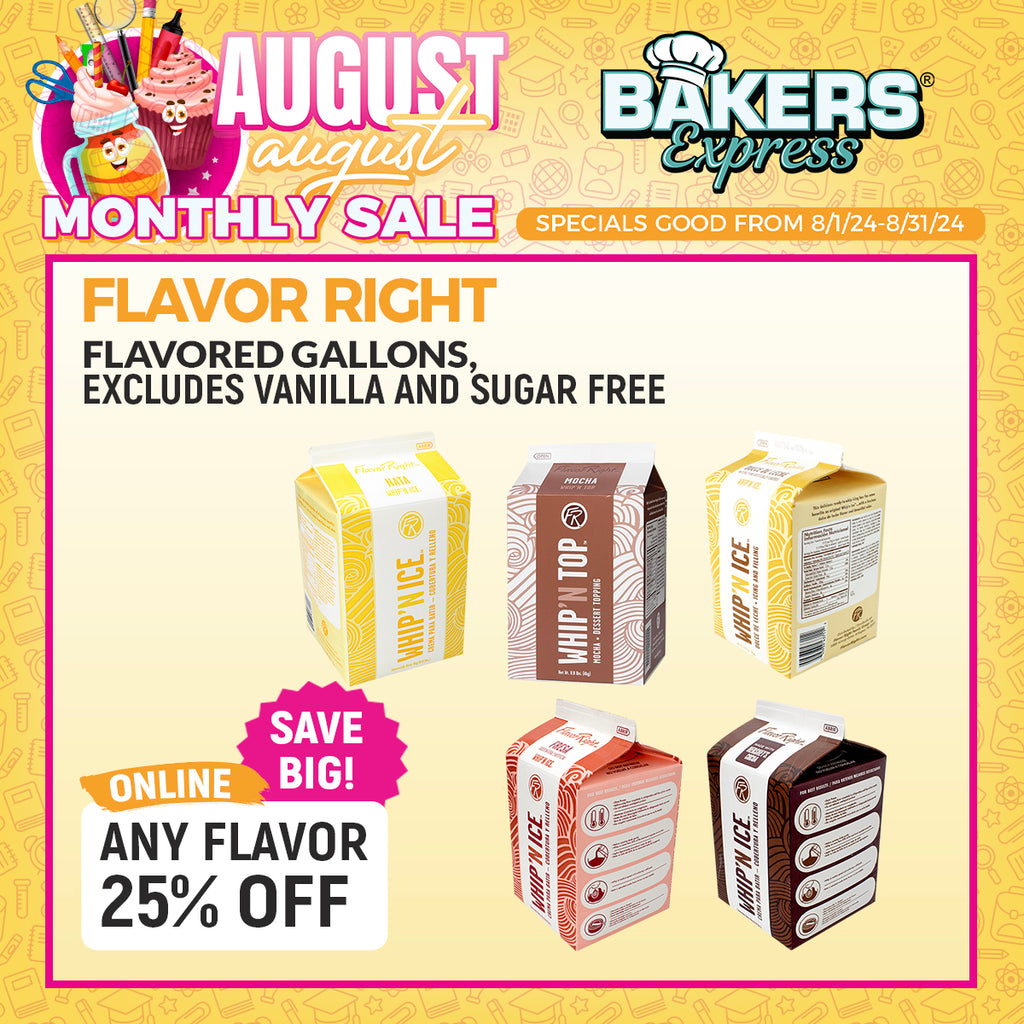 Whipped Topping & Icing – Bakers Express